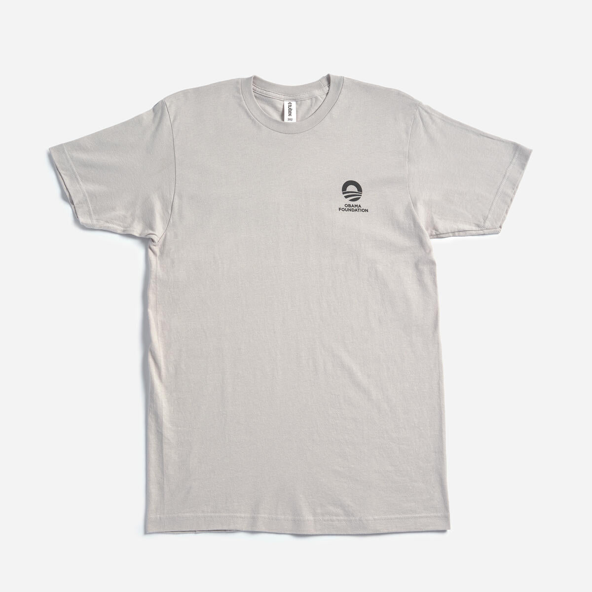 Obama Foundation Shirt Silver – The Obama Presidential Center Shop